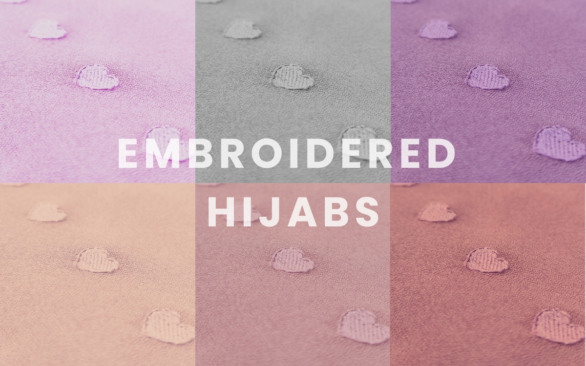 Embroidered Hijabs – Mawdeest