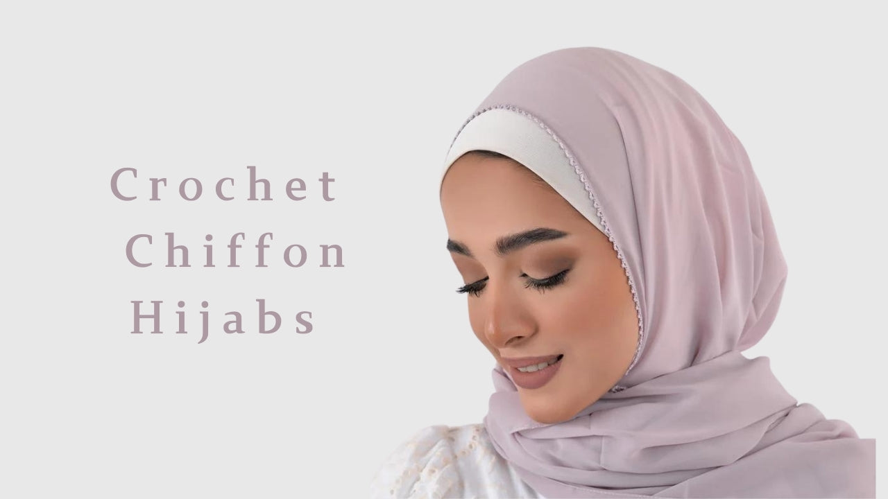 Basic Crochet Chiffon Hijab – Mawdeest